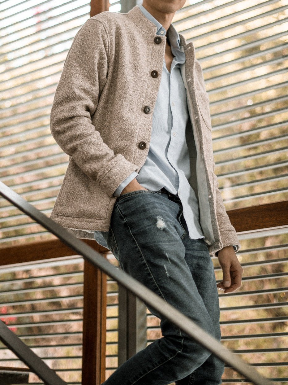 Tambo Wool Jacket - Ethically Handmade | Remu Apparel